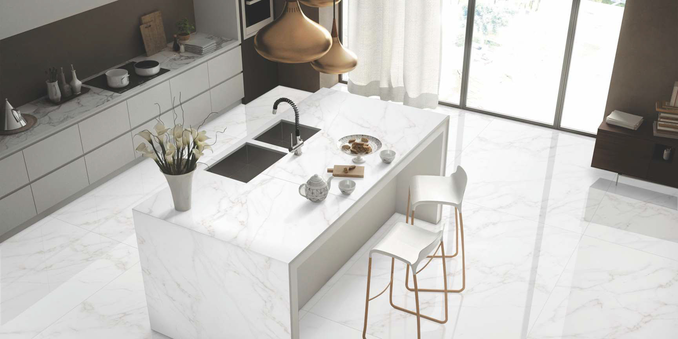 Extra Large Format Porcelain Stoneware Surfaces